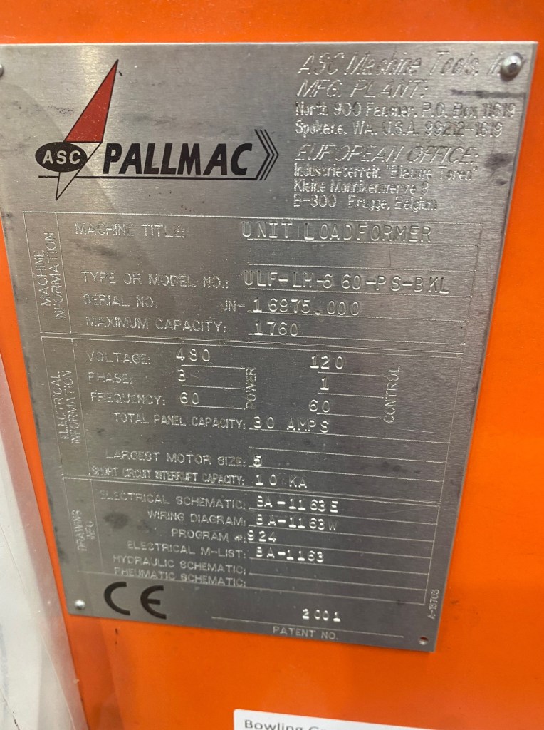 For Sale: ASC Load Formers – Thacker Sales Inc.